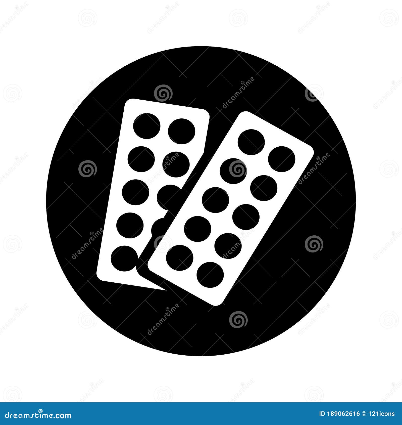 Medicine, Tablet Icon / Black Vector Graphics Stock Vector ...