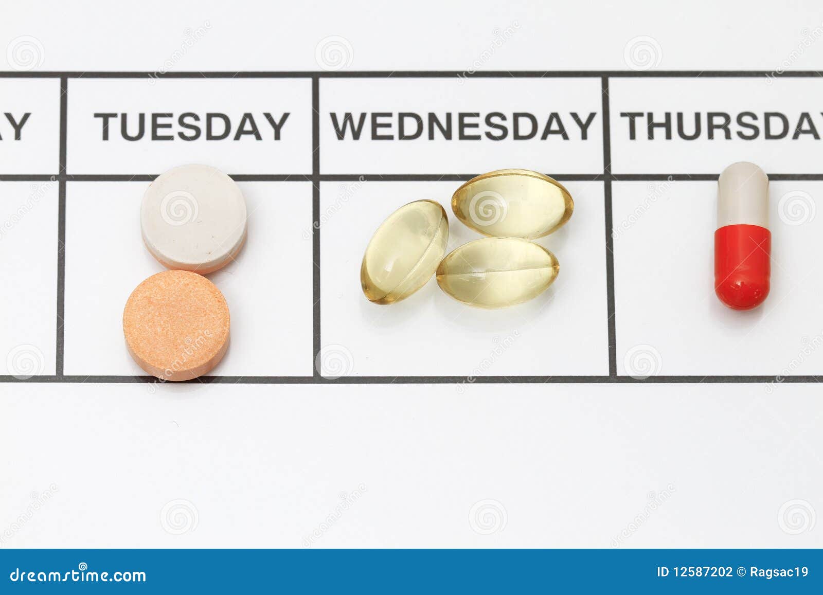 Medicine for today stock photo. Image of capsule, determined - 12587202