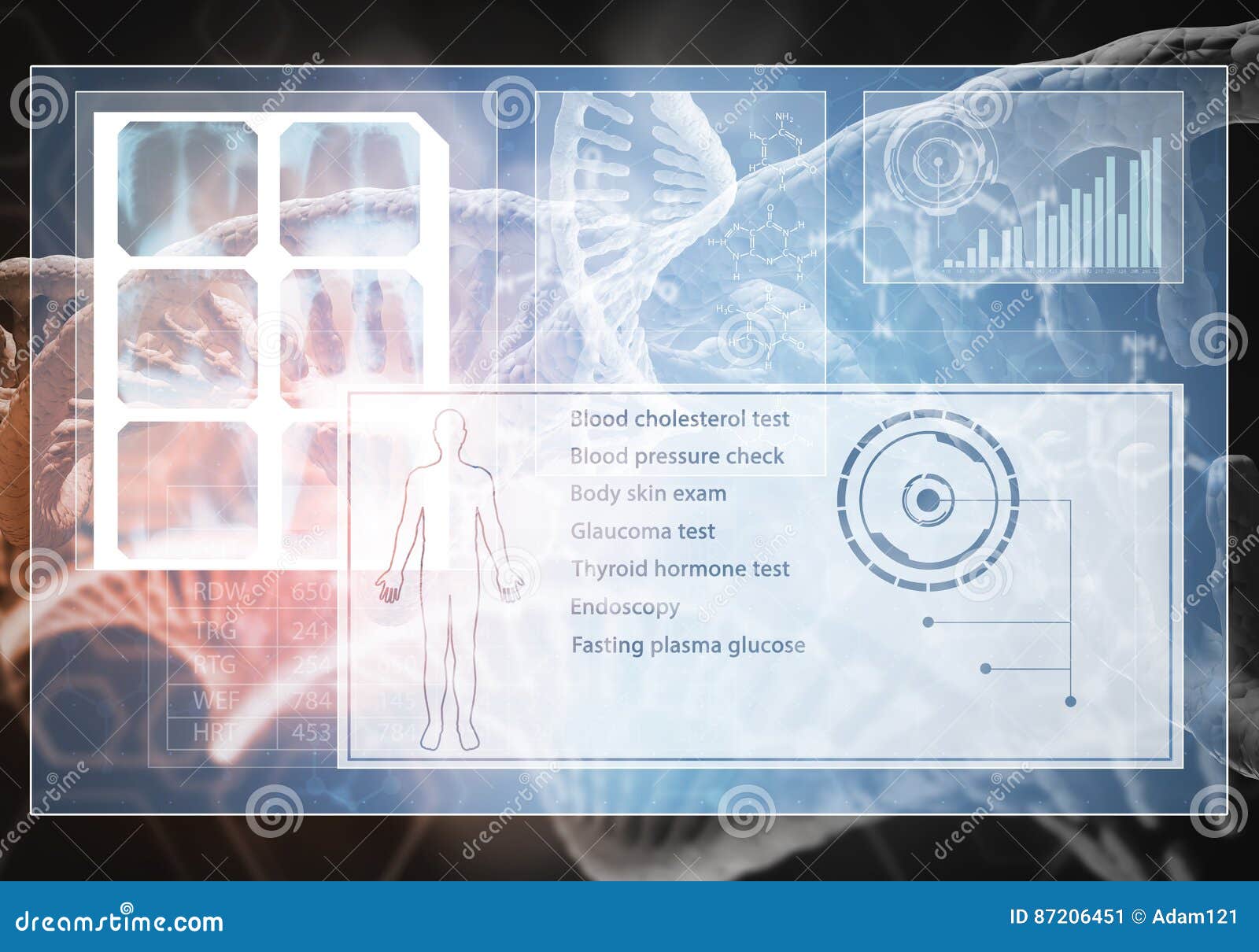 Medicine user interface stock illustration. Illustration of graphic ...