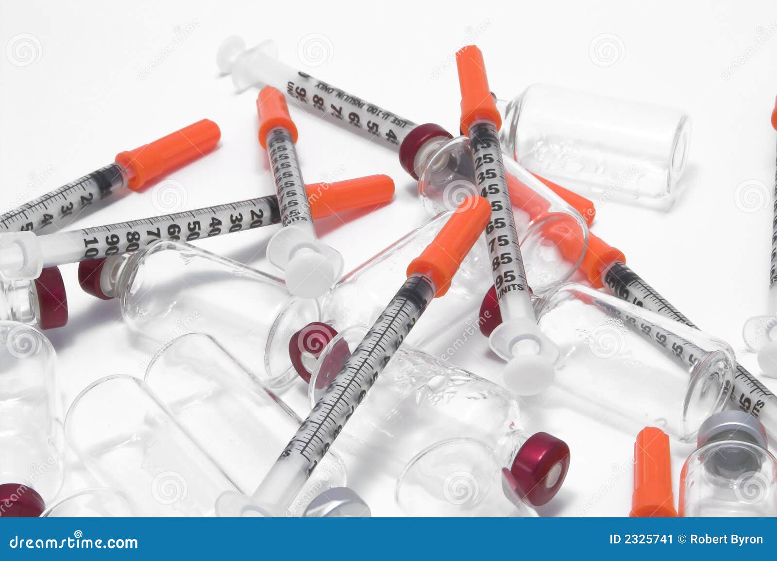 Medicine Vials and Syringes Stock Image - Image of medicinal ...