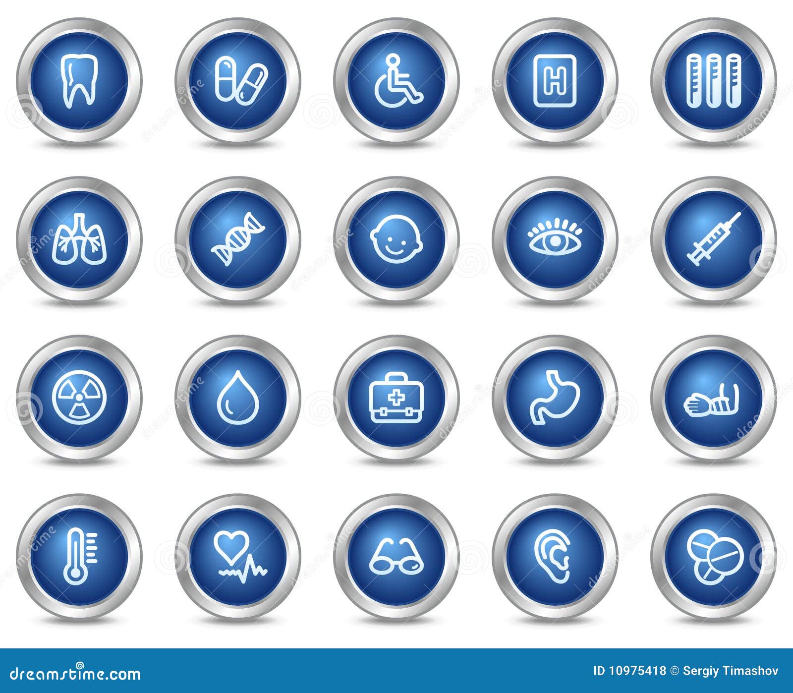 Medicine web icons stock vector. Illustration of injection - 10975418