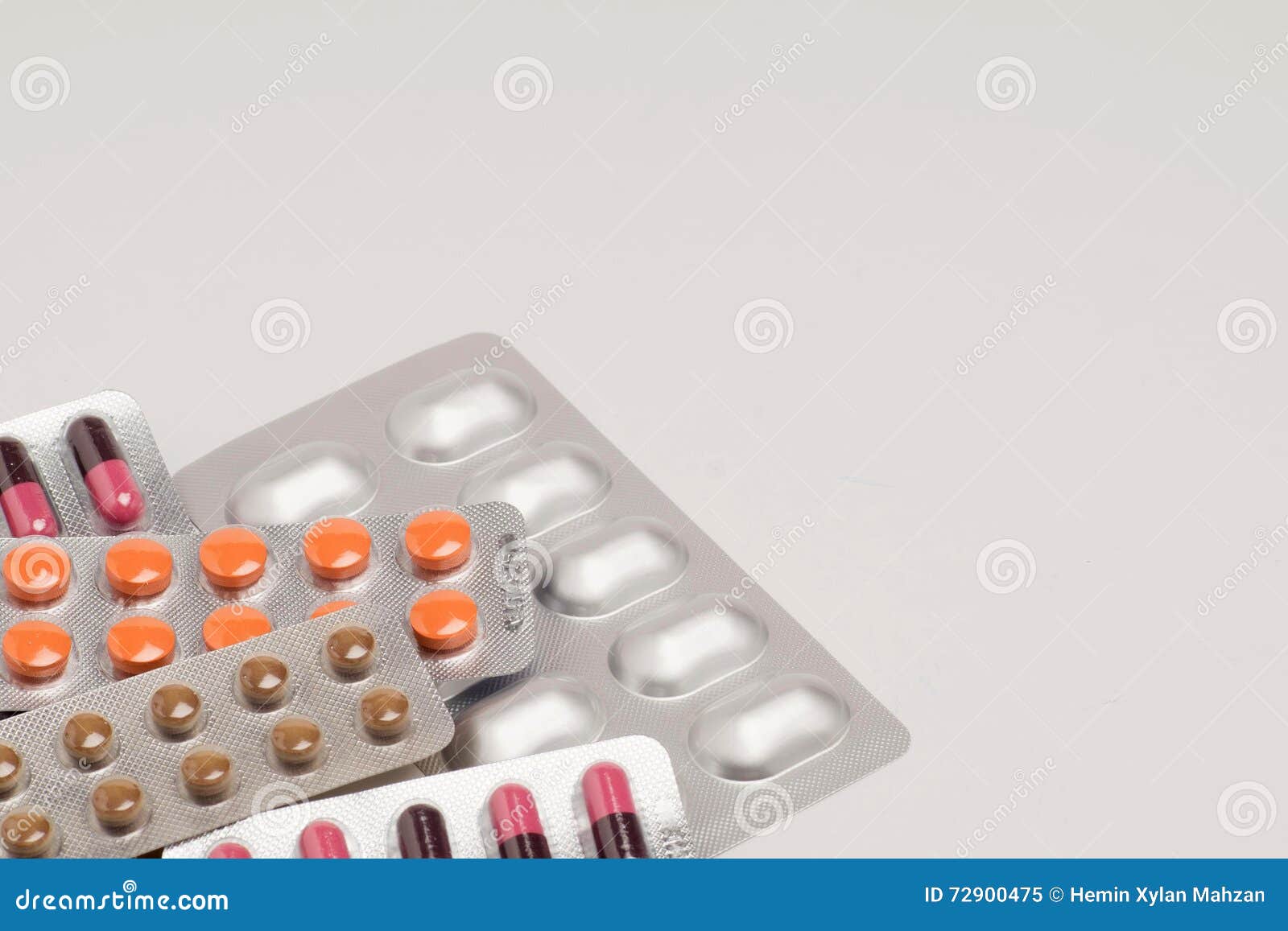 Medicine on White Background Stock Image - Image of healthy, cure: 72900475