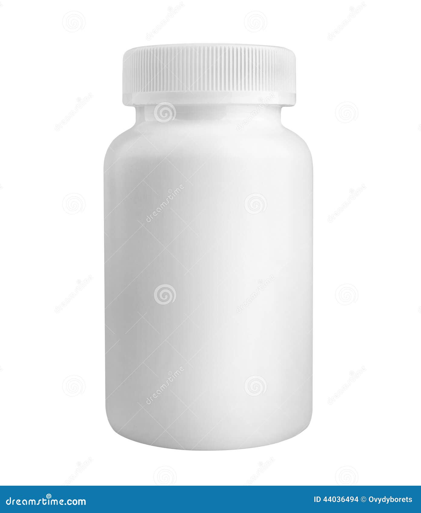 Medicine White Pill Bottle Isolated on White Background Stock Photo ...