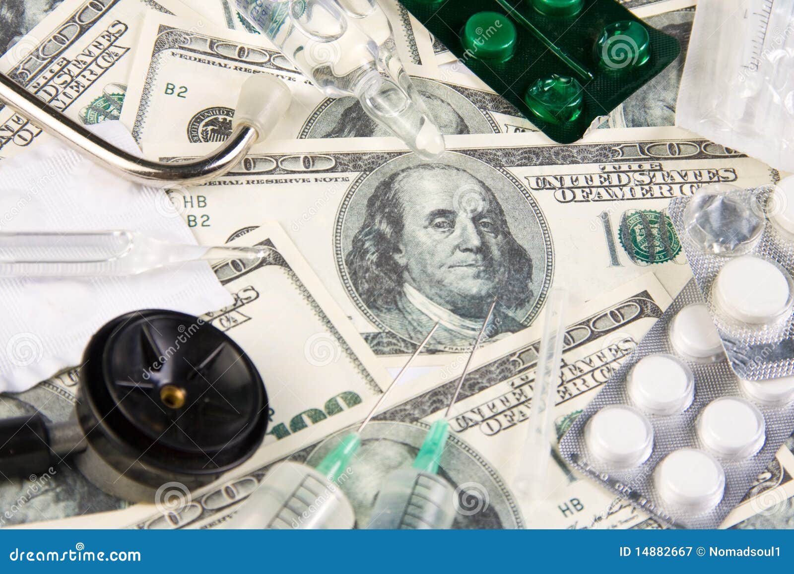 Medicines costs money stock image. Image of exam, financial - 14882667