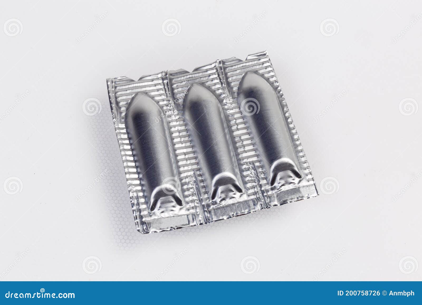 Medicines in the Form of Suppositories on the Light Surface Stock Photo ...