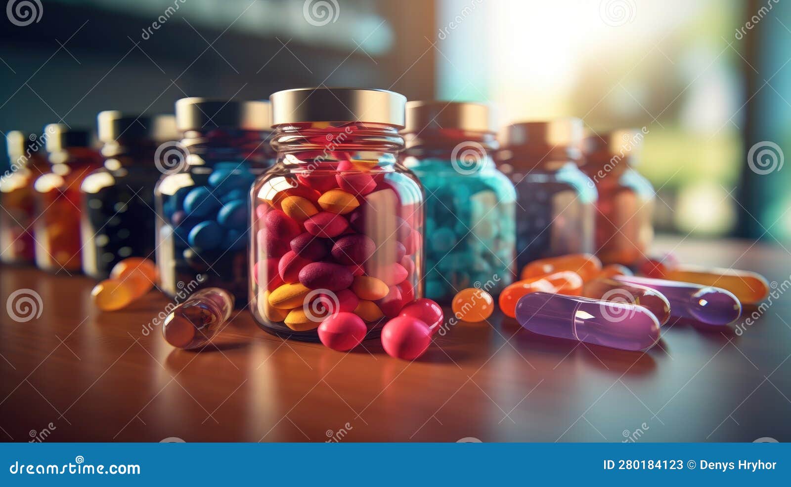 Medicines that Help People with Concentration Problems. Stock ...