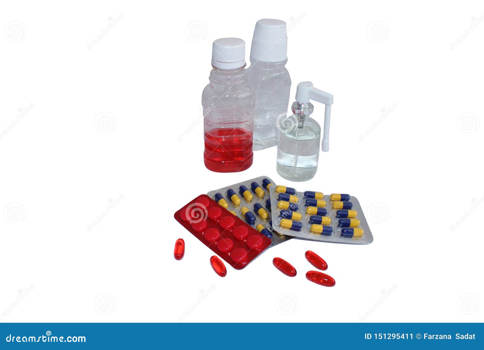 Medicines and tablets stock image. Image of soft, capsule - 151295411