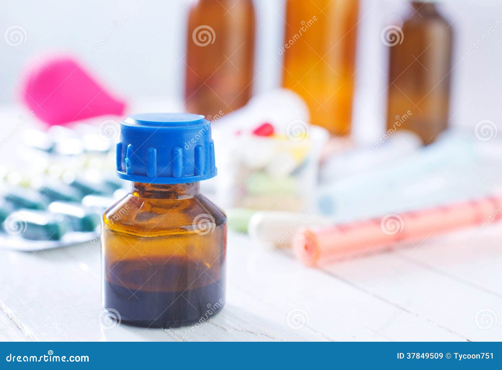 Medidine bottle stock image. Image of drug, illness, closeup - 37849509