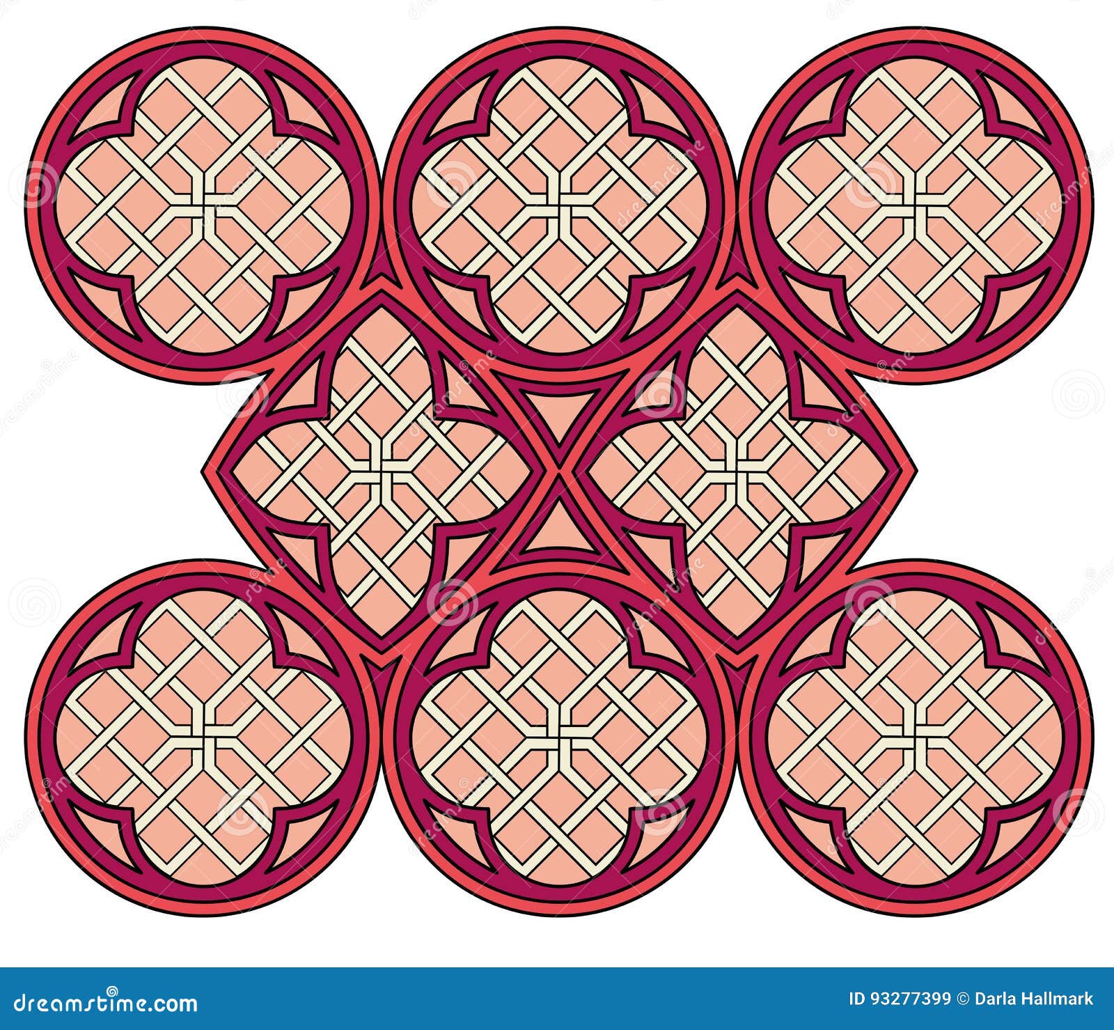 Medieval Abstract stock vector. Illustration of abstract - 93277399