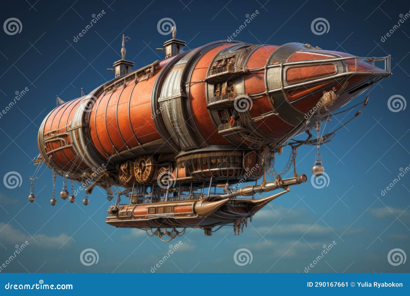 Medieval Fantasy Airship