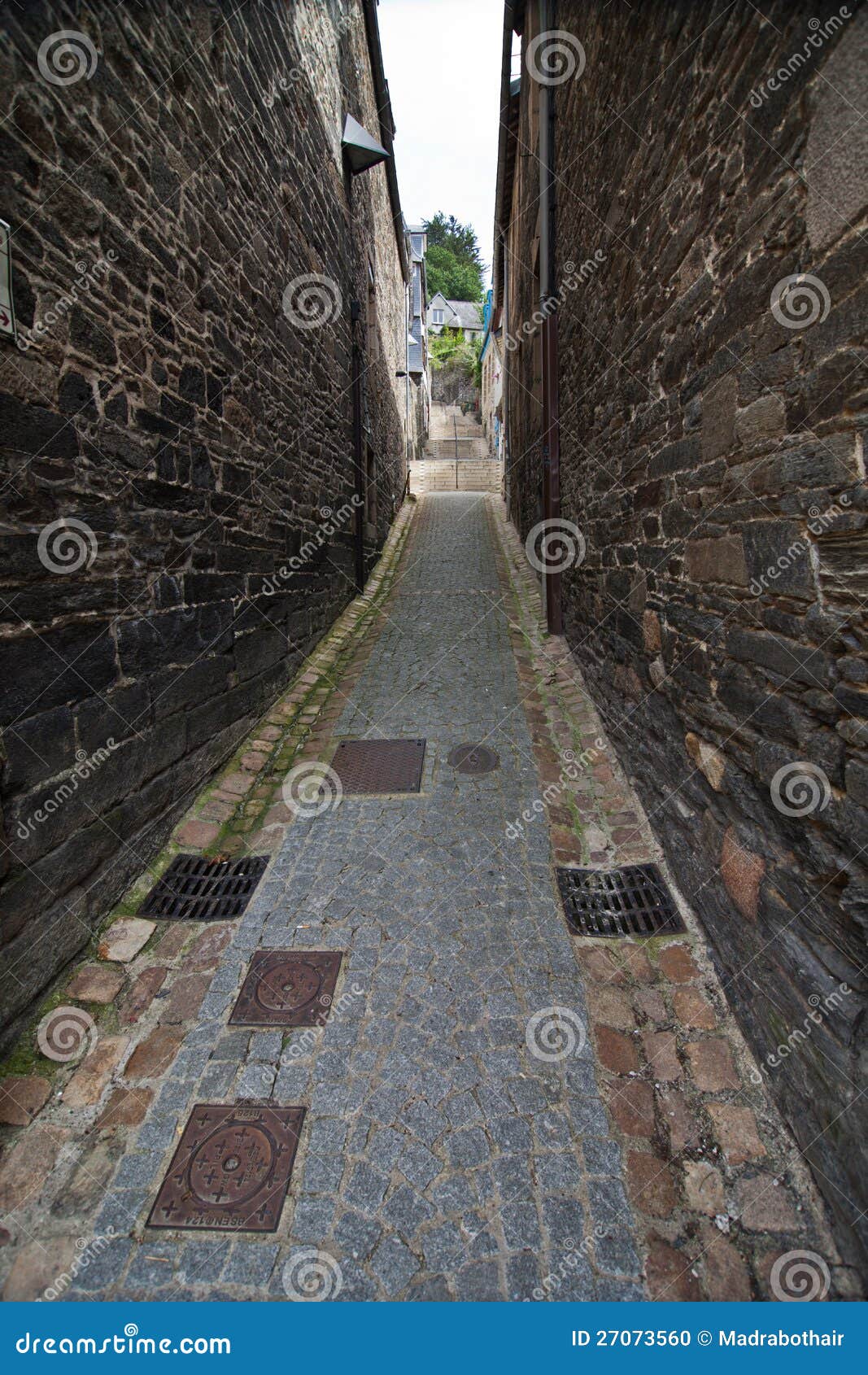 Medieval Alley Way Royalty-Free Stock Image | CartoonDealer.com #15876004