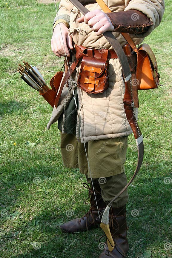 A medieval archer stock photo. Image of defend, fighters - 4825072