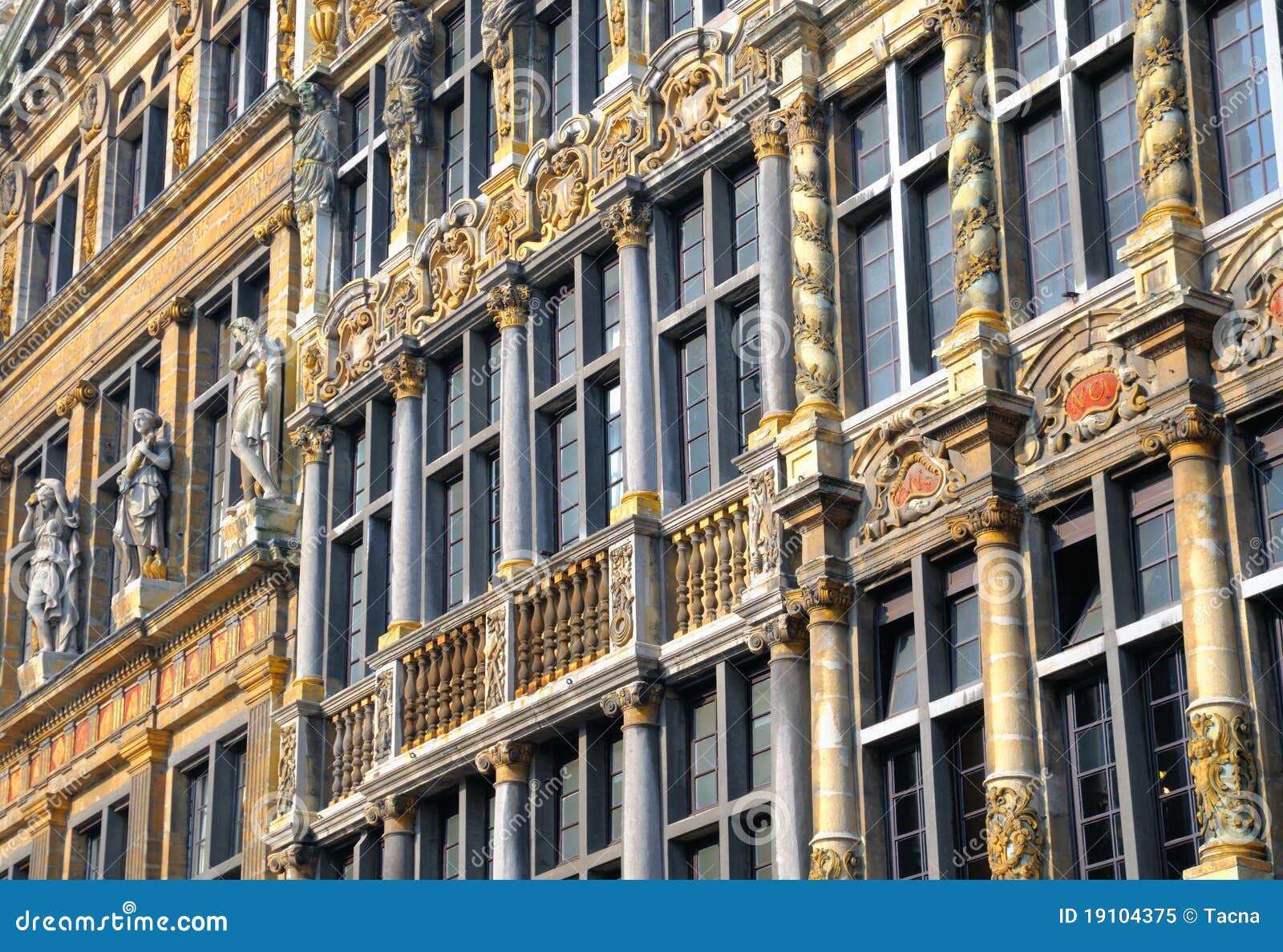 Medieval architecture stock image. Image of golden, attraction - 19104375