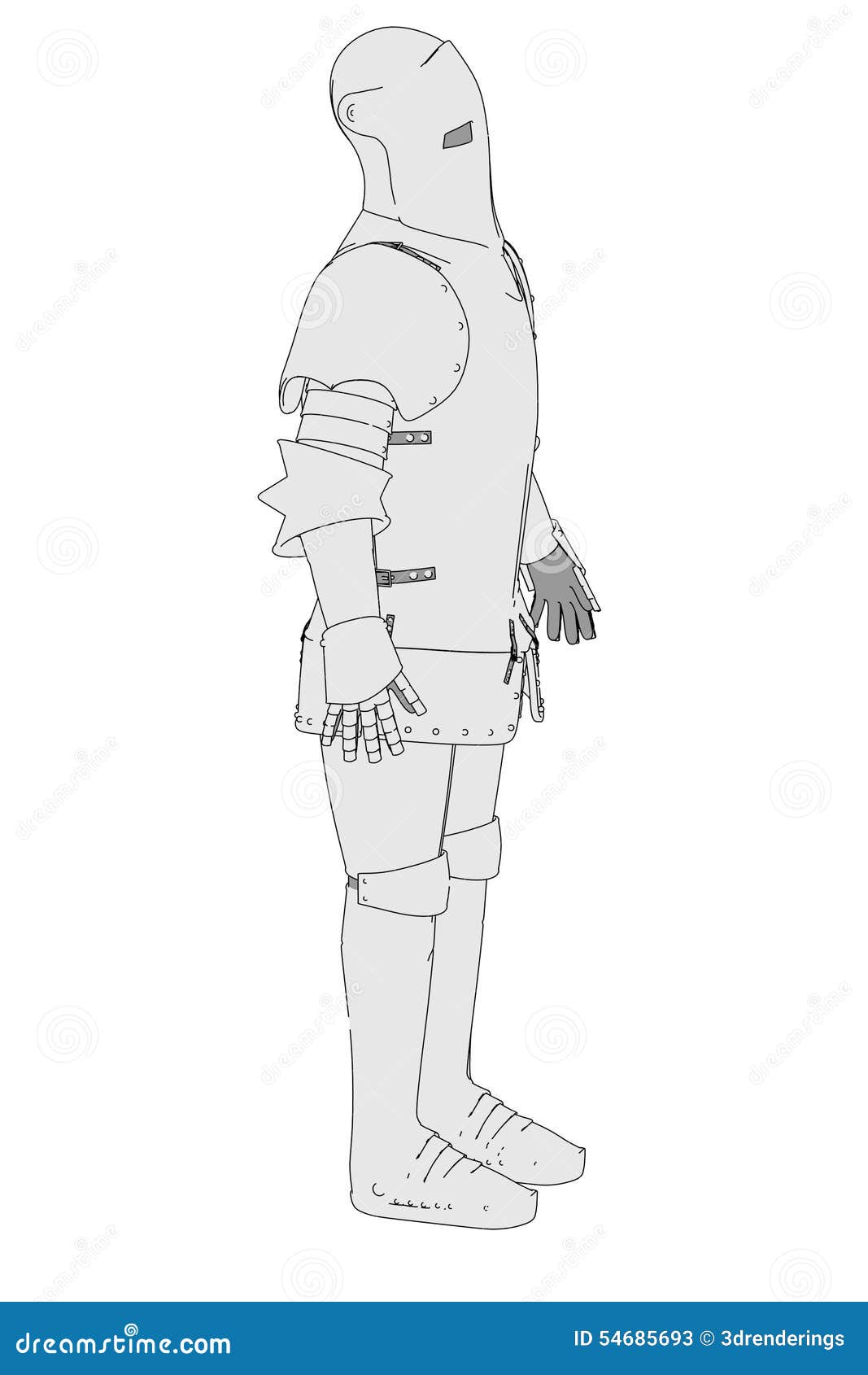 Medieval armor stock illustration. Illustration of medieval - 54685693