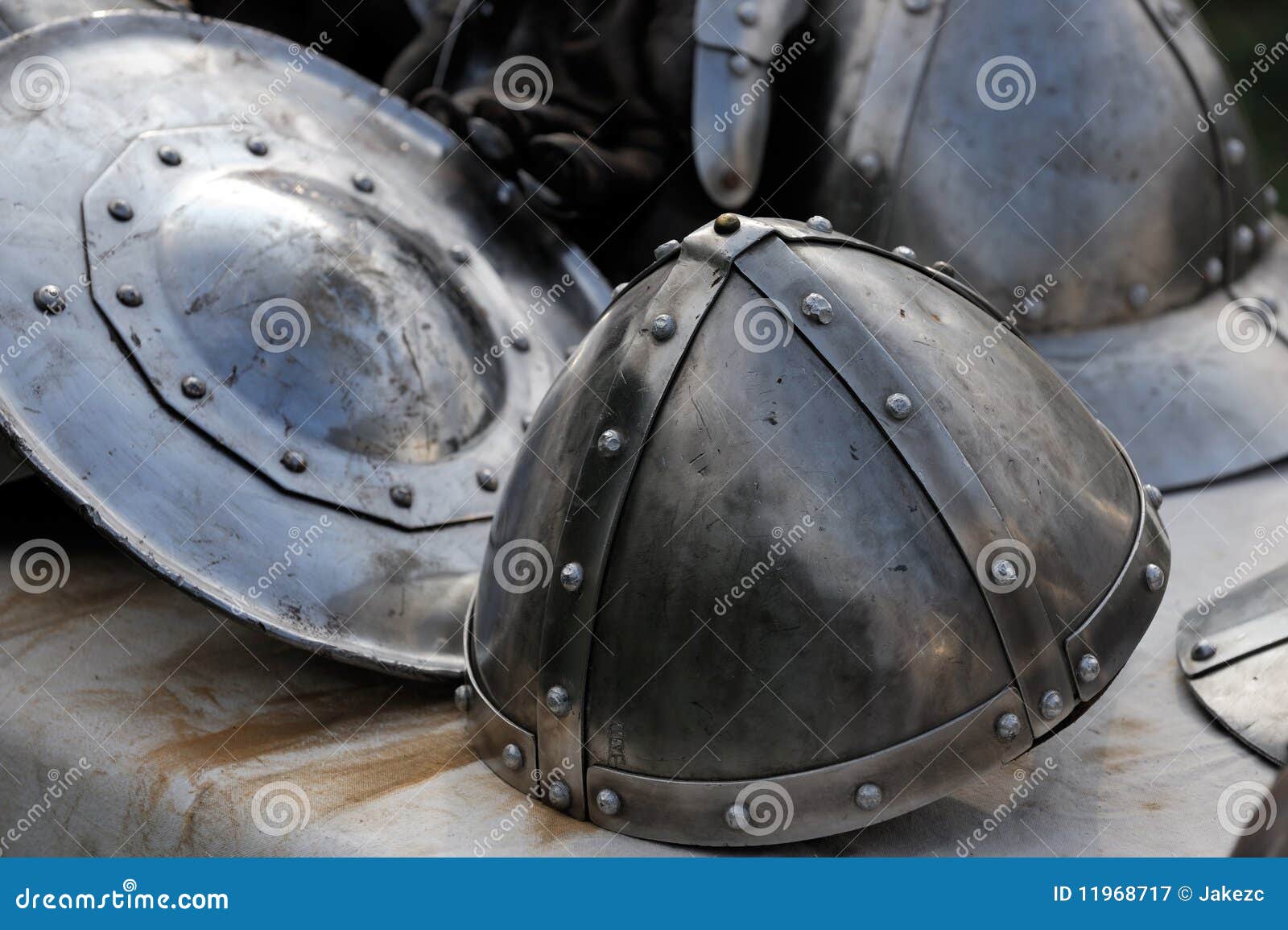 Medieval armor pieces stock image. Image of forces, suit - 11968717