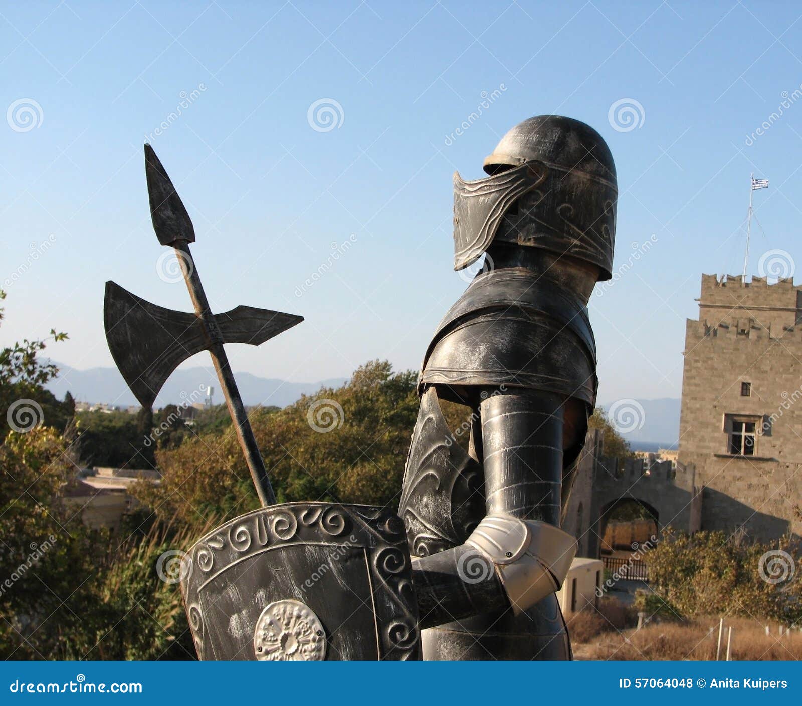 Medieval armour stock photo. Image of rhodos, knight - 57064048