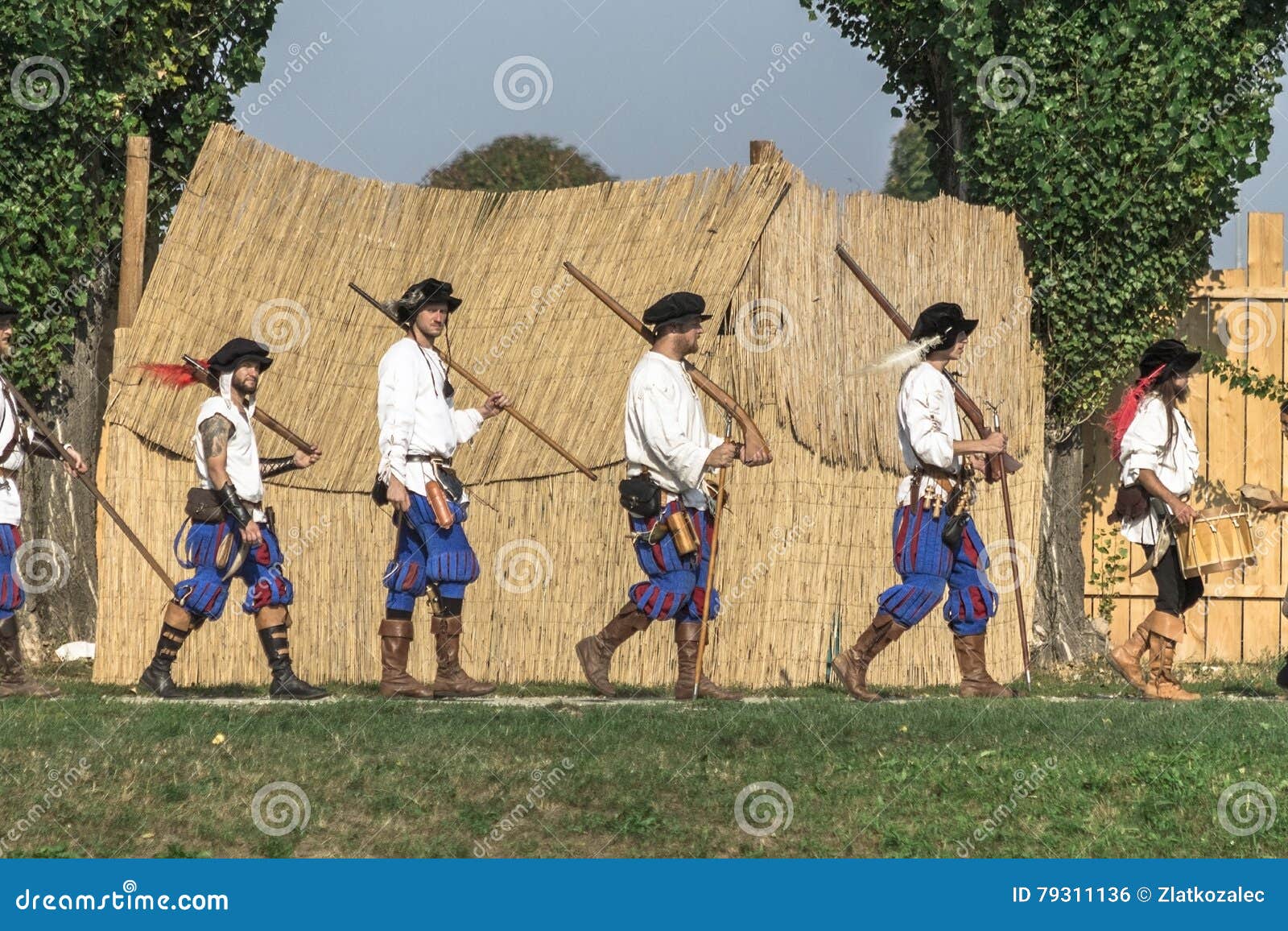 Medieval army men editorial photo. Image of army, warrior - 79311136