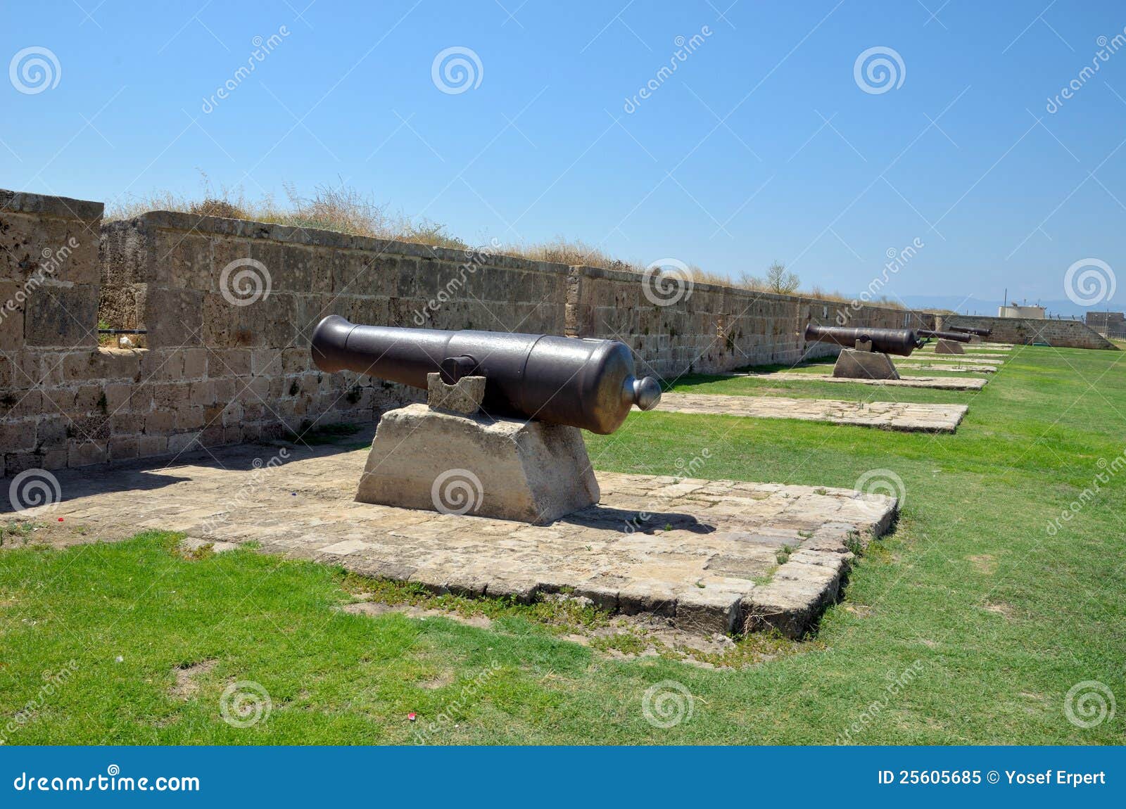 Medieval artillery stock image. Image of turkish, israel - 25605685