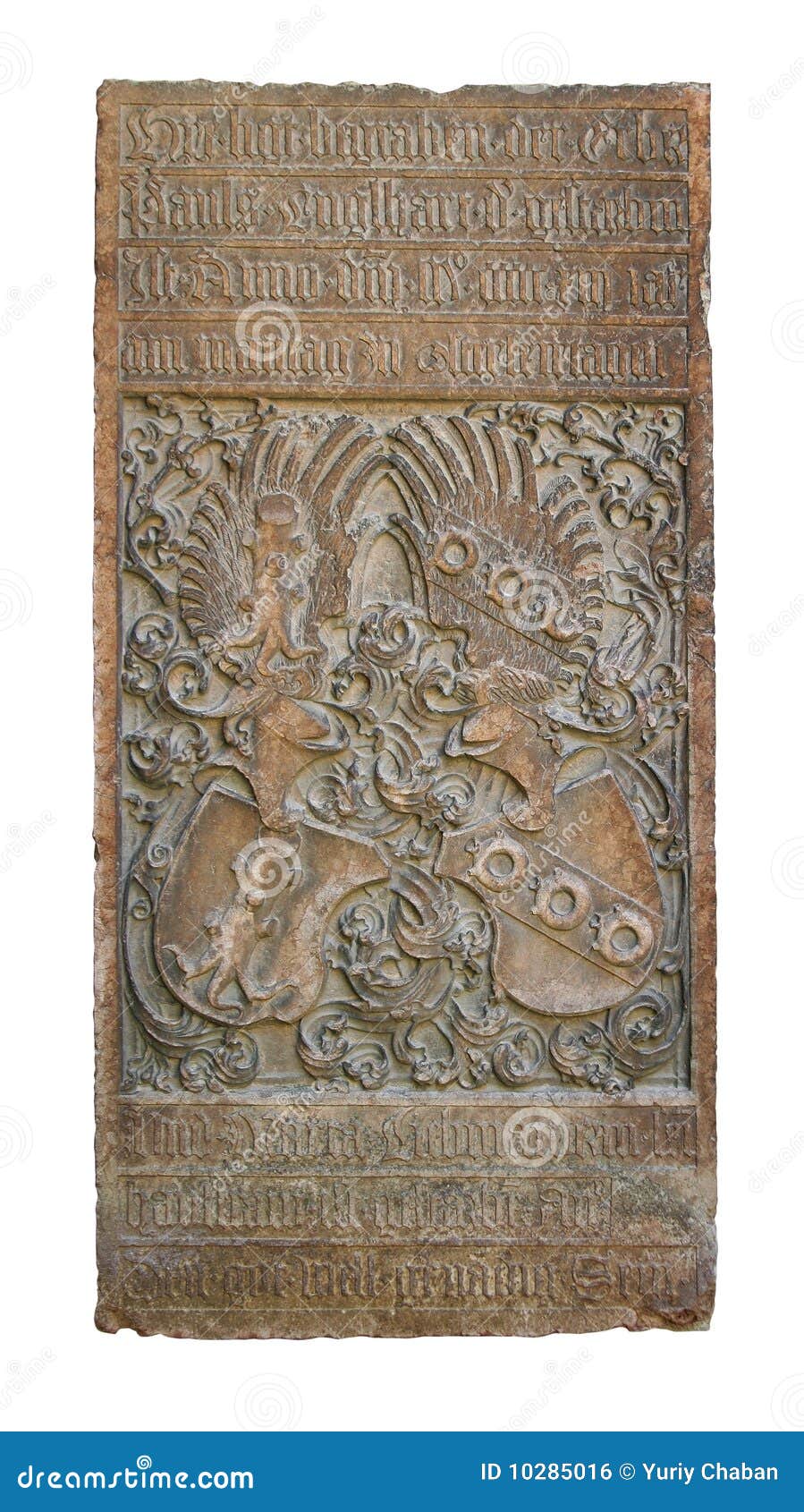 Medieval Bas-relief with Alchemy Symbols Stock Photo - Image of ...