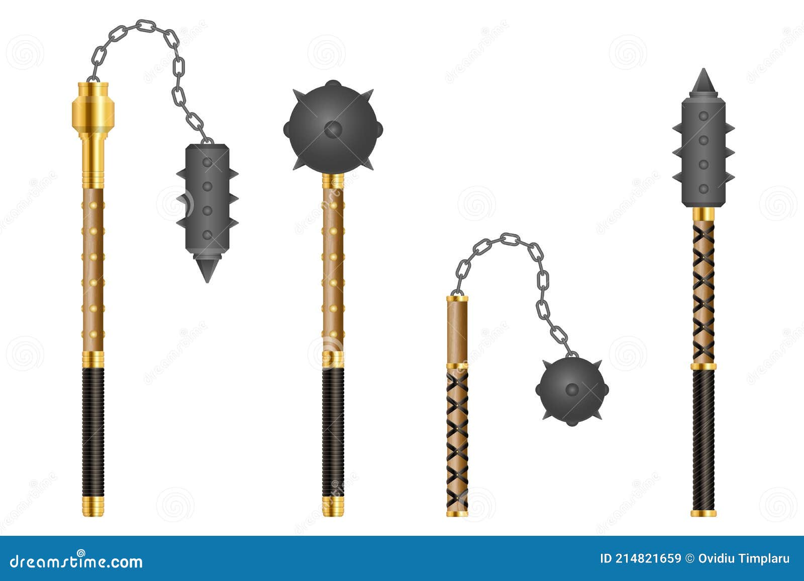 Mace. Vector Drawing | CartoonDealer.com #98769075
