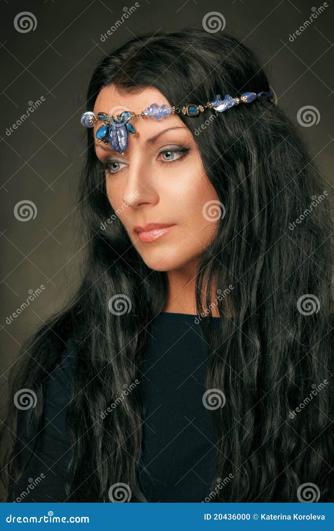 Medieval beauty stock photo. Image of adult, female, eyes - 20436000