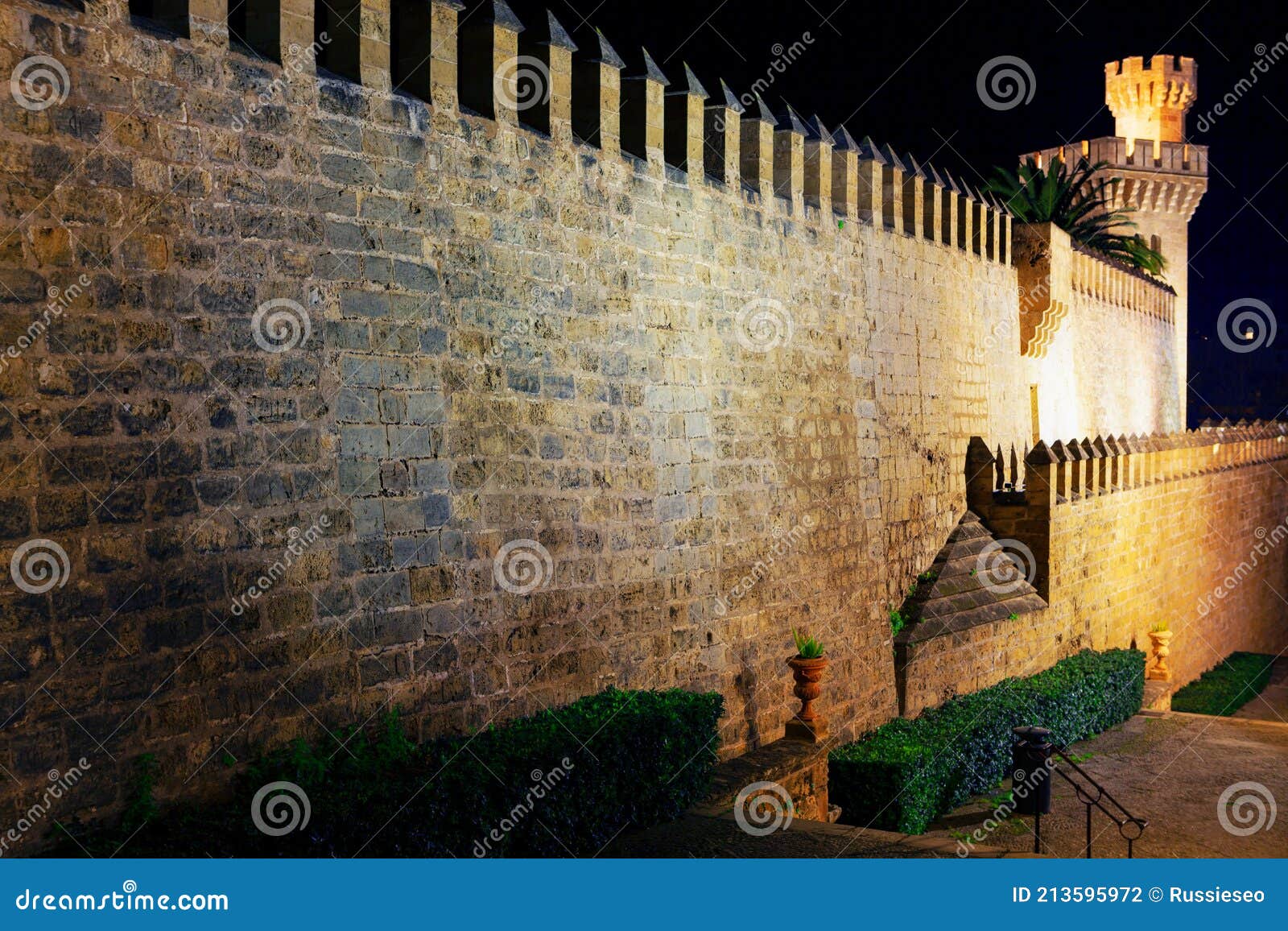 Medieval blender wall stock photo. Image of foundation - 213595972