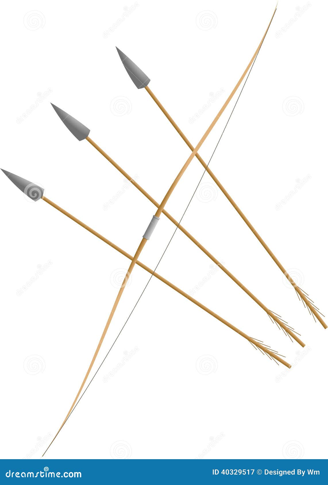 Medieval Bow And Arrow Diagram