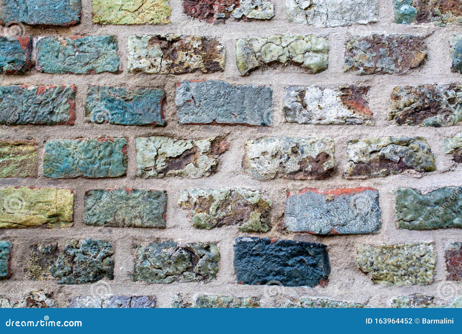 Medieval Bricks with Glaze, Brick Structure Background or Wallpaper ...