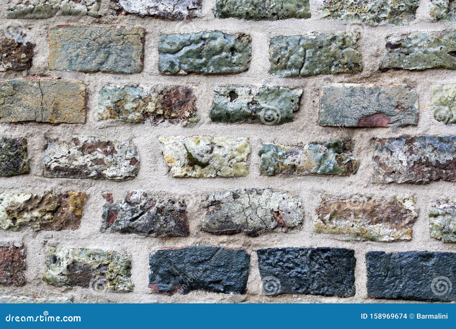 Medieval Bricks with Glaze, Brick Structure Background or Wallpaper ...