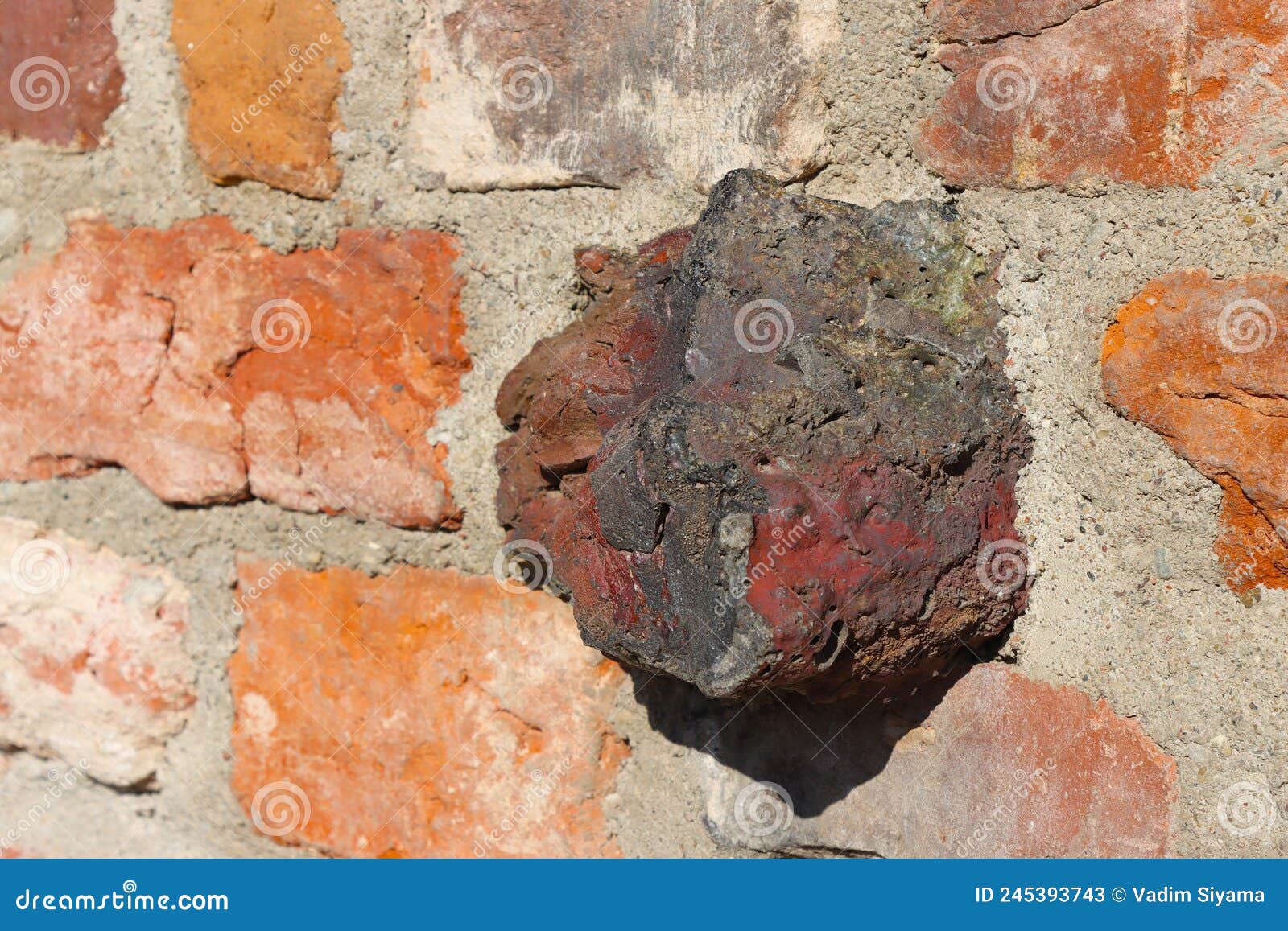 Medieval Brickwork. Texture Stock Image - Image of texture, building ...