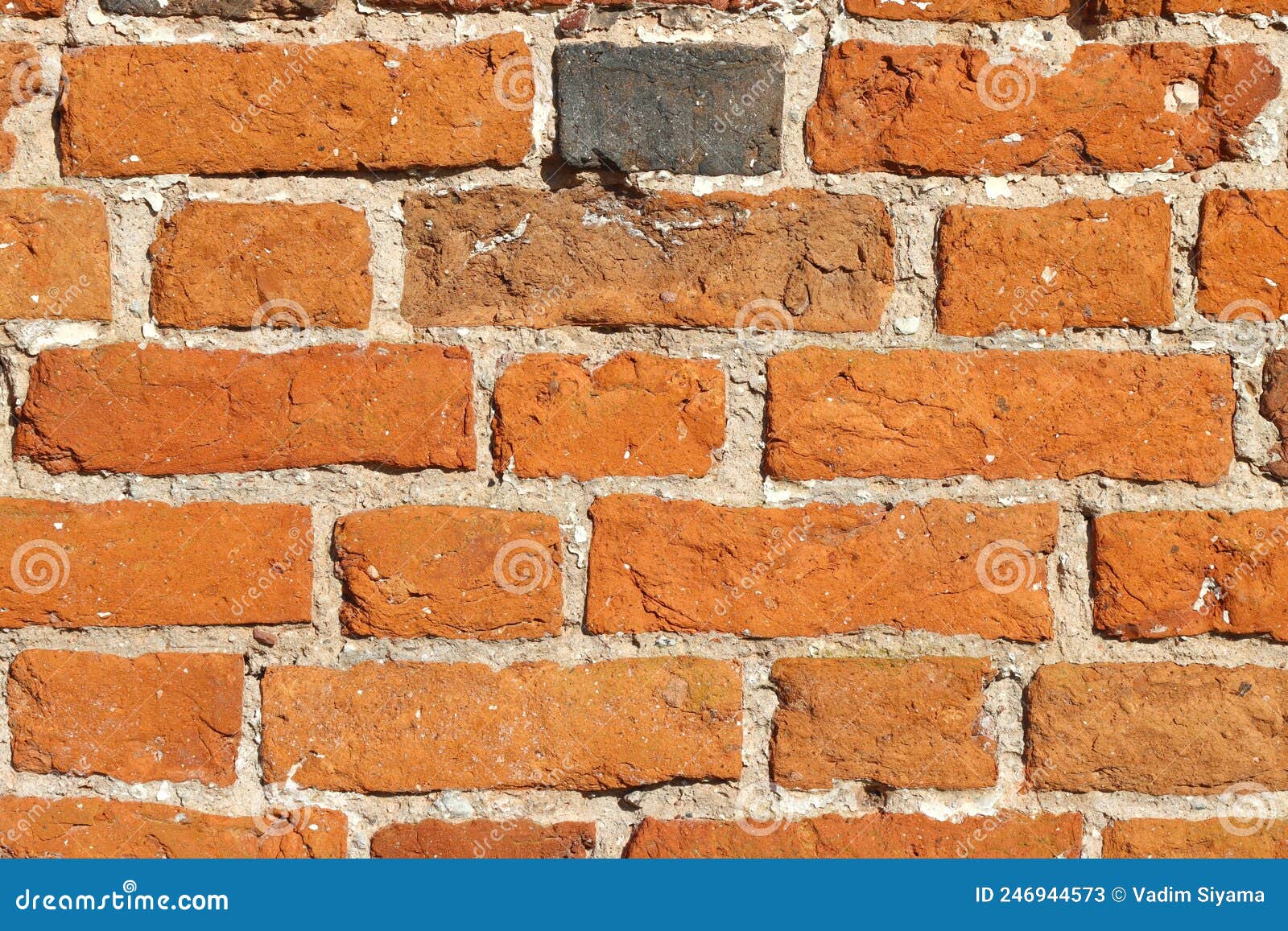 Medieval Brickwork. Texture Stock Image - Image of texture, fortress ...