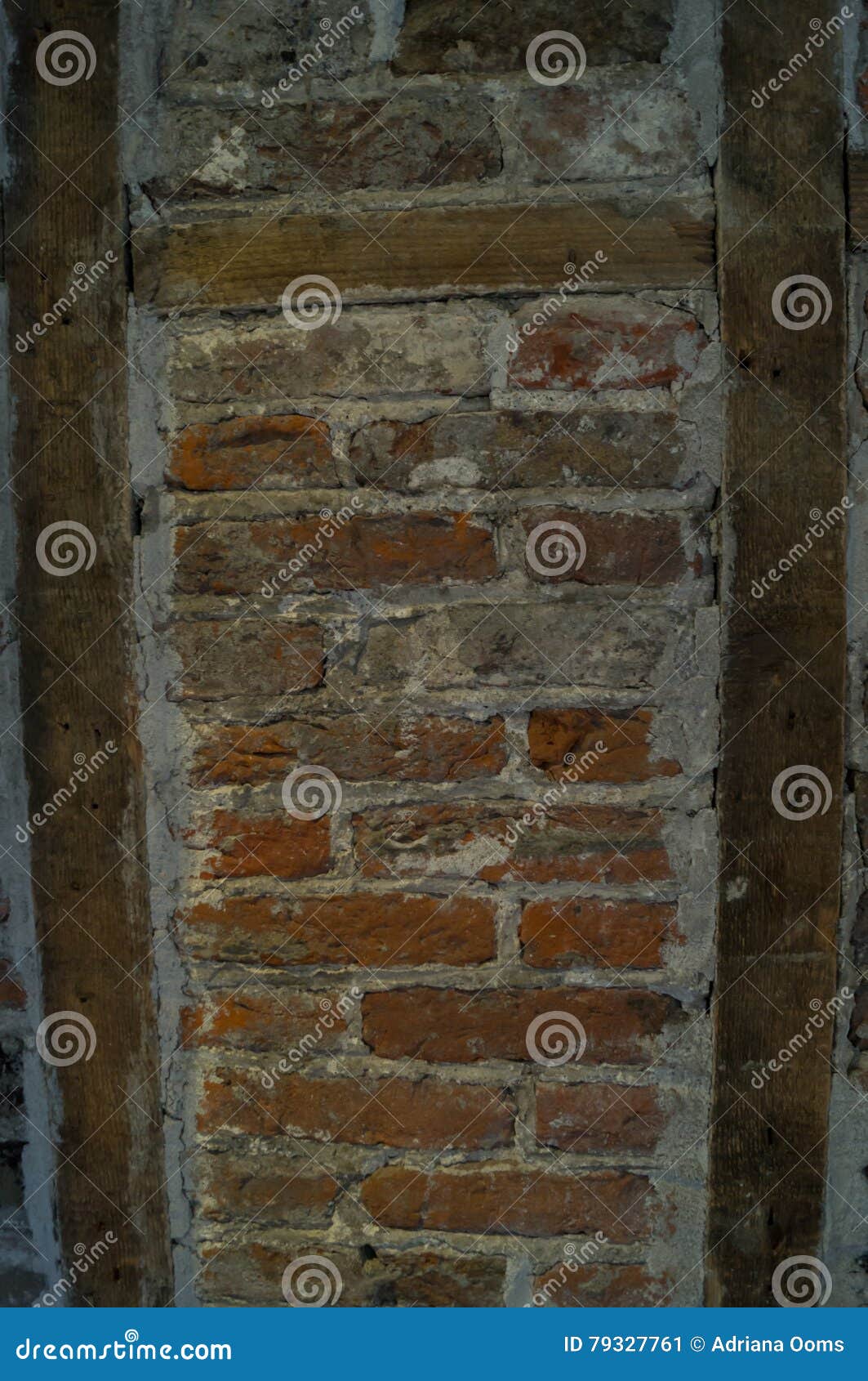 Medieval Brickwork On Stone Foundations Royalty-Free Stock Photography ...