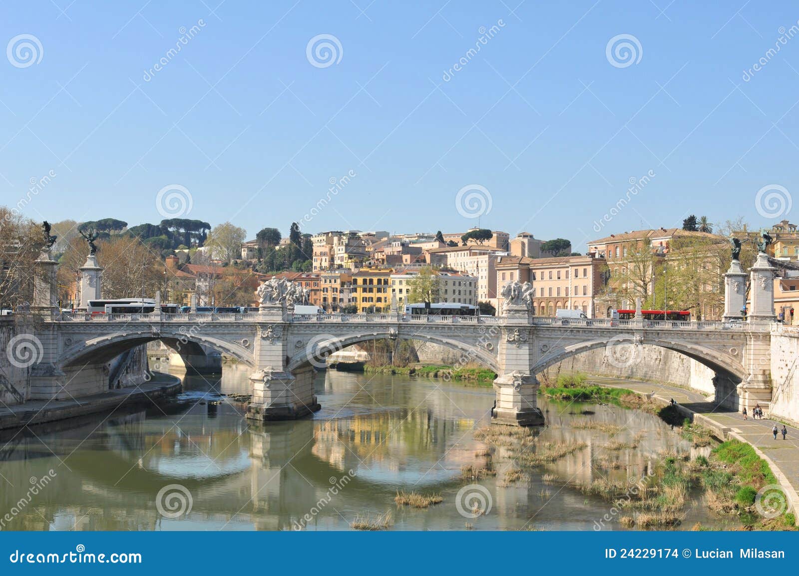 Medieval bridge stock photo. Image of crossing, bridge - 24229174