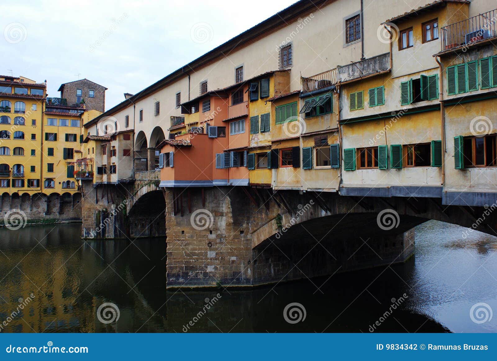 Medieval Bridge stock photo. Image of city, famous, bridge - 9834342