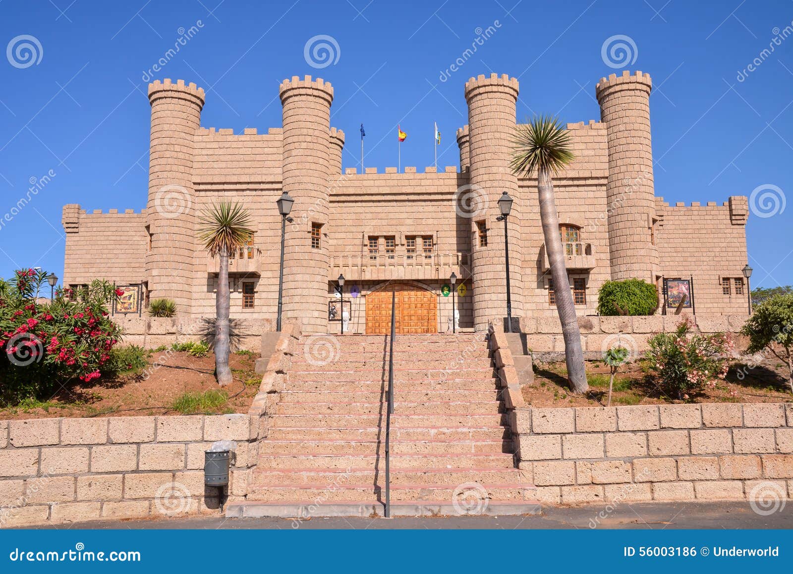 Medieval Brown Castle stock photo. Image of ancient, travel - 56003186