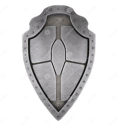 Medieval brushed shield stock photo. Image of defending - 10263924