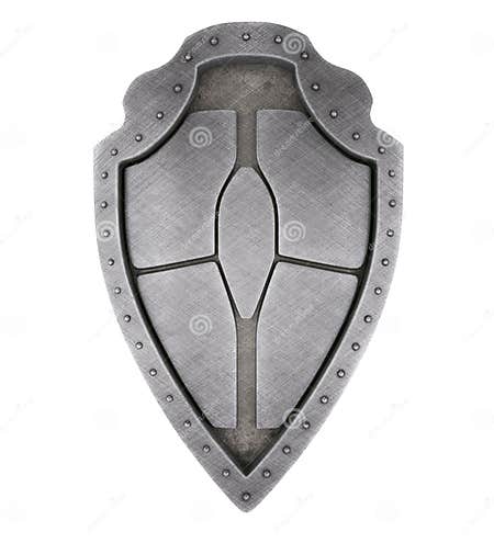 Medieval brushed shield stock photo. Image of defending - 10263924