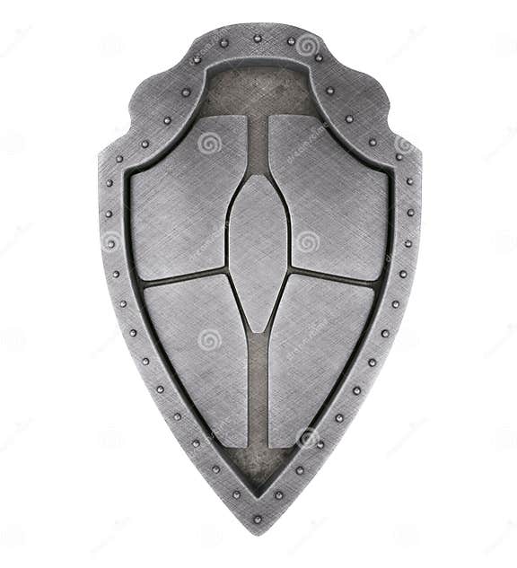 Medieval brushed shield stock photo. Image of defending - 10263924
