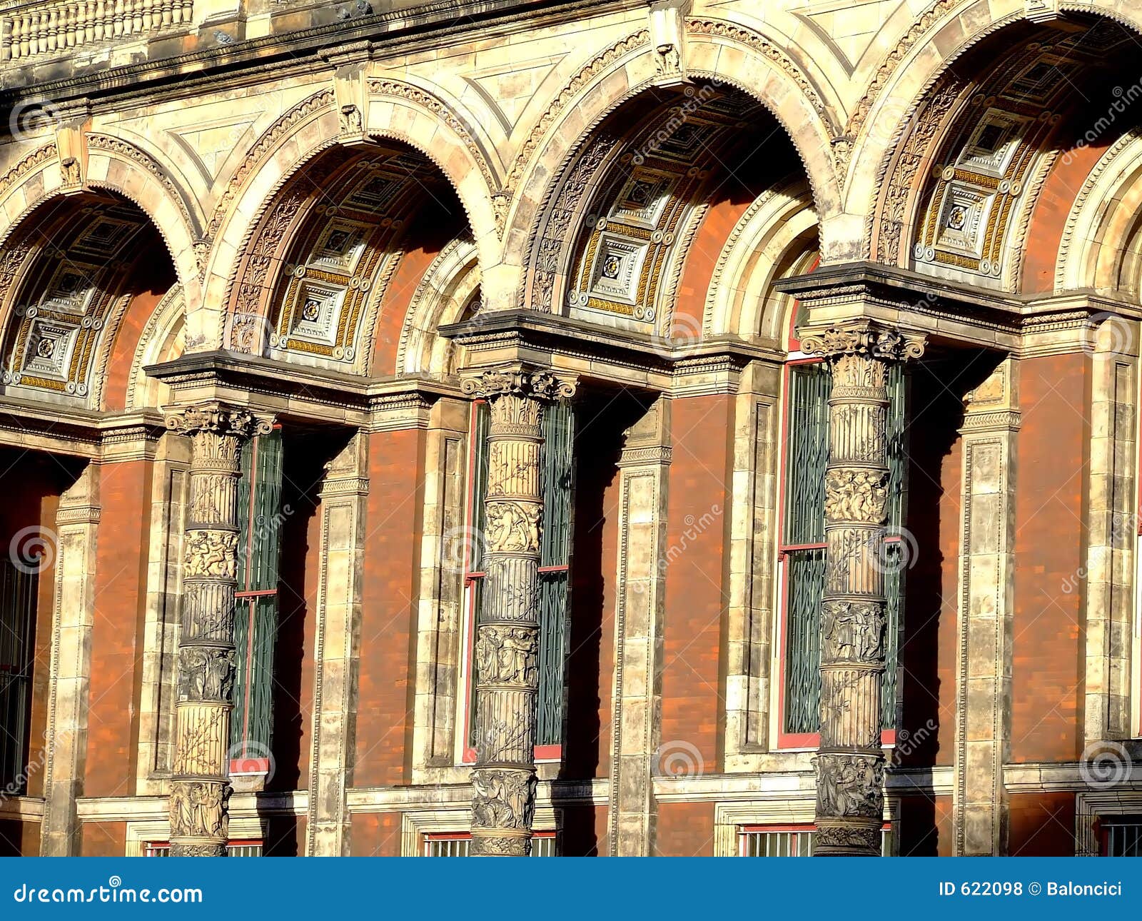 Medieval building detail stock photo. Image of column, medieval - 622098