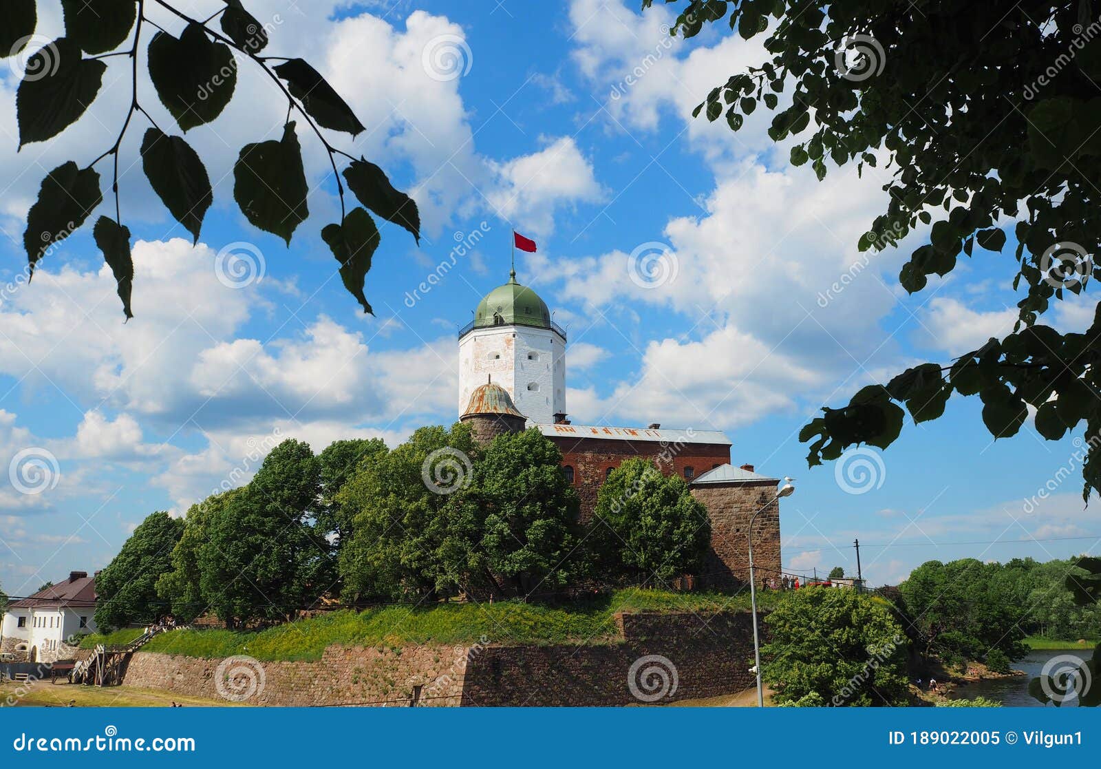 Medieval Buildings and Castles. Russian City Editorial Image - Image of ...