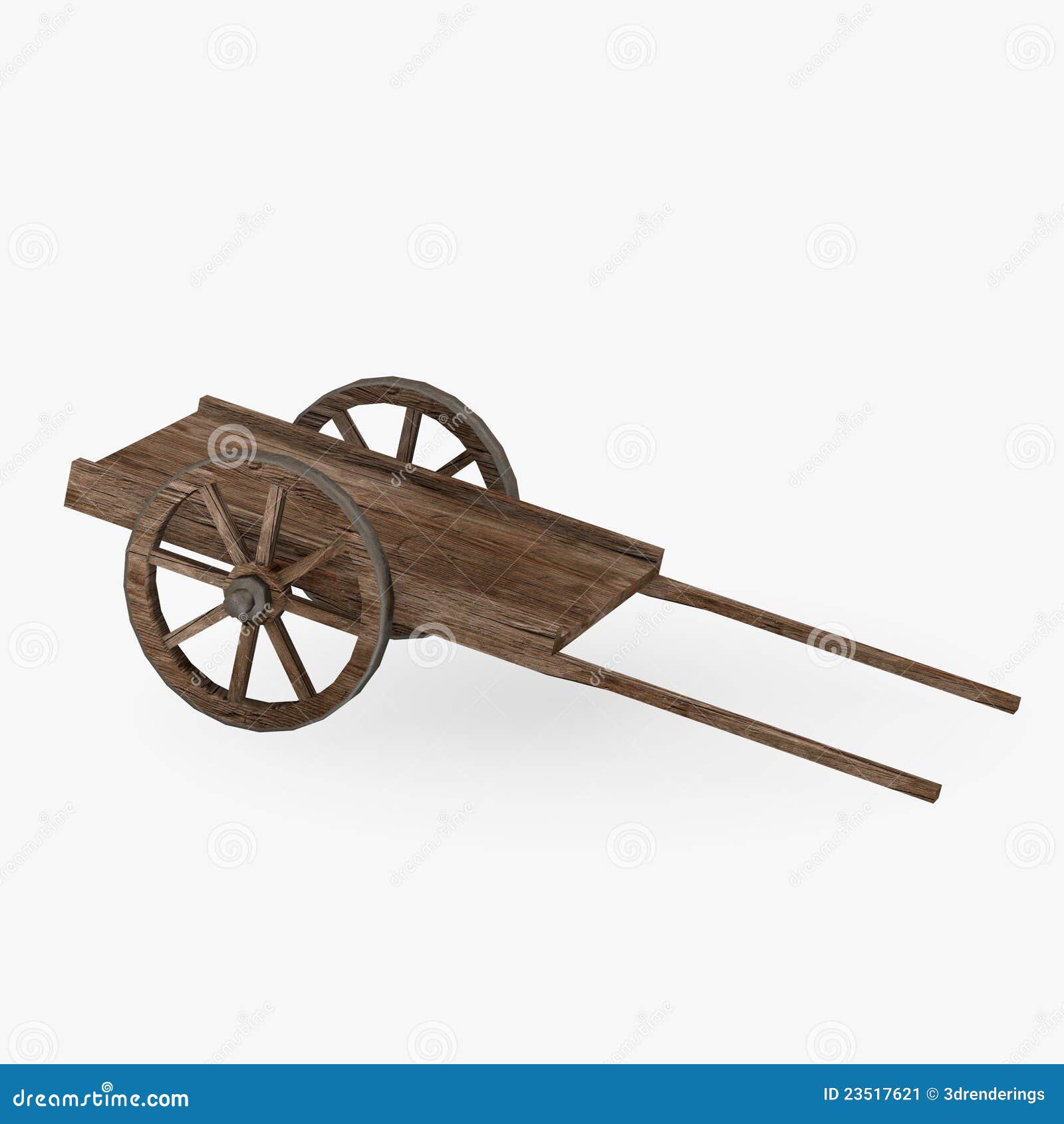 Medieval cart stock illustration. Illustration of barrow - 23517621