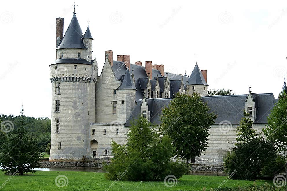 Medieval castle. stock image. Image of chateau, france - 25185117