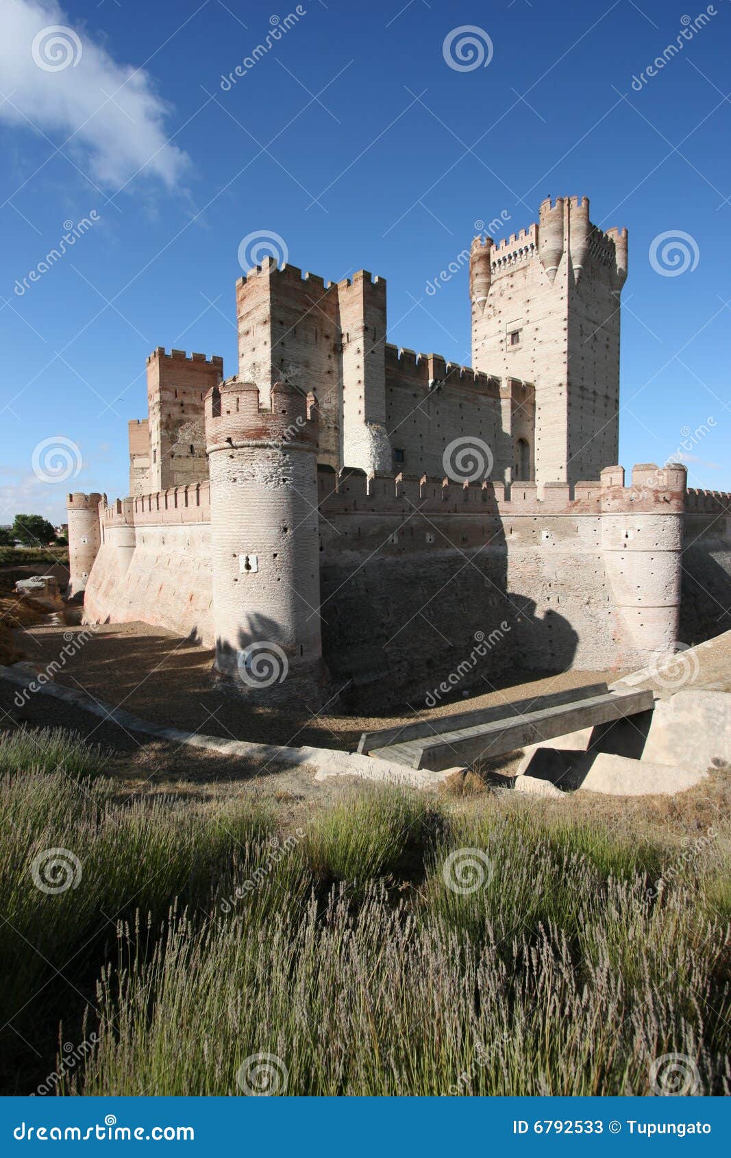 Medieval castle stock image. Image of mota, architecture - 6792533