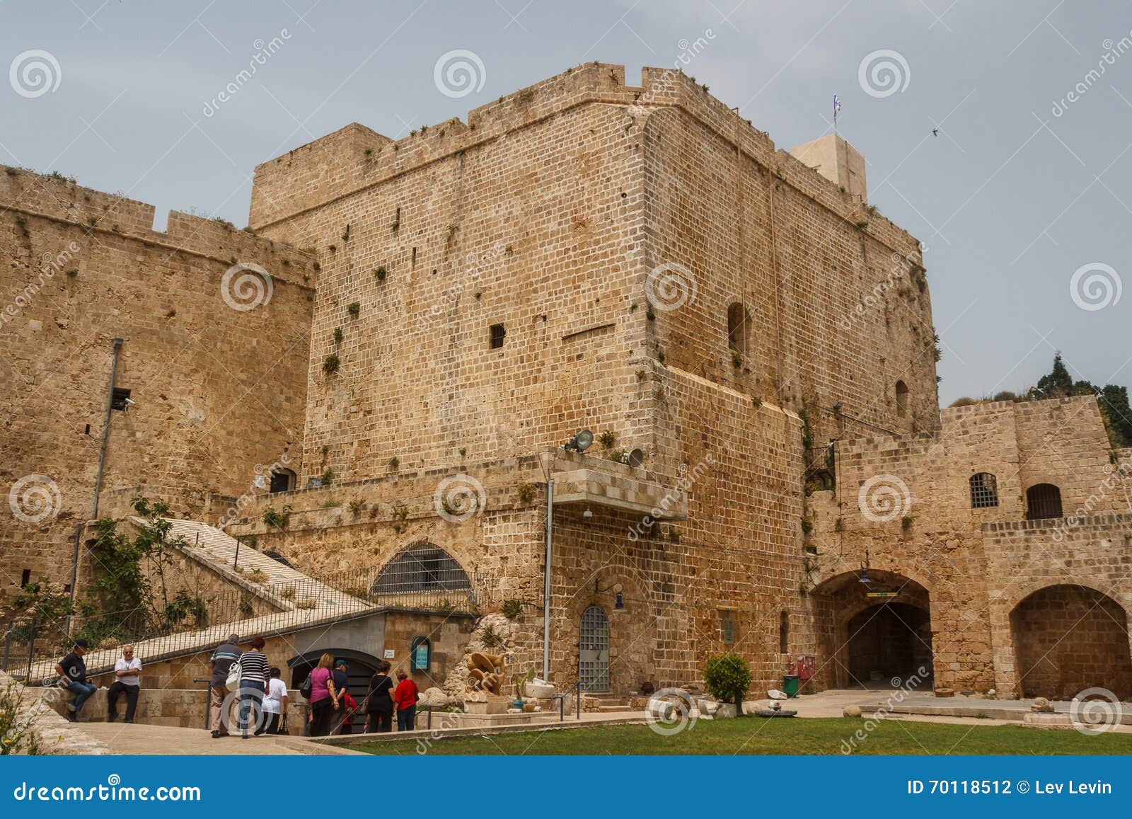 Medieval castle of Acre editorial photography. Image of fort - 70118512