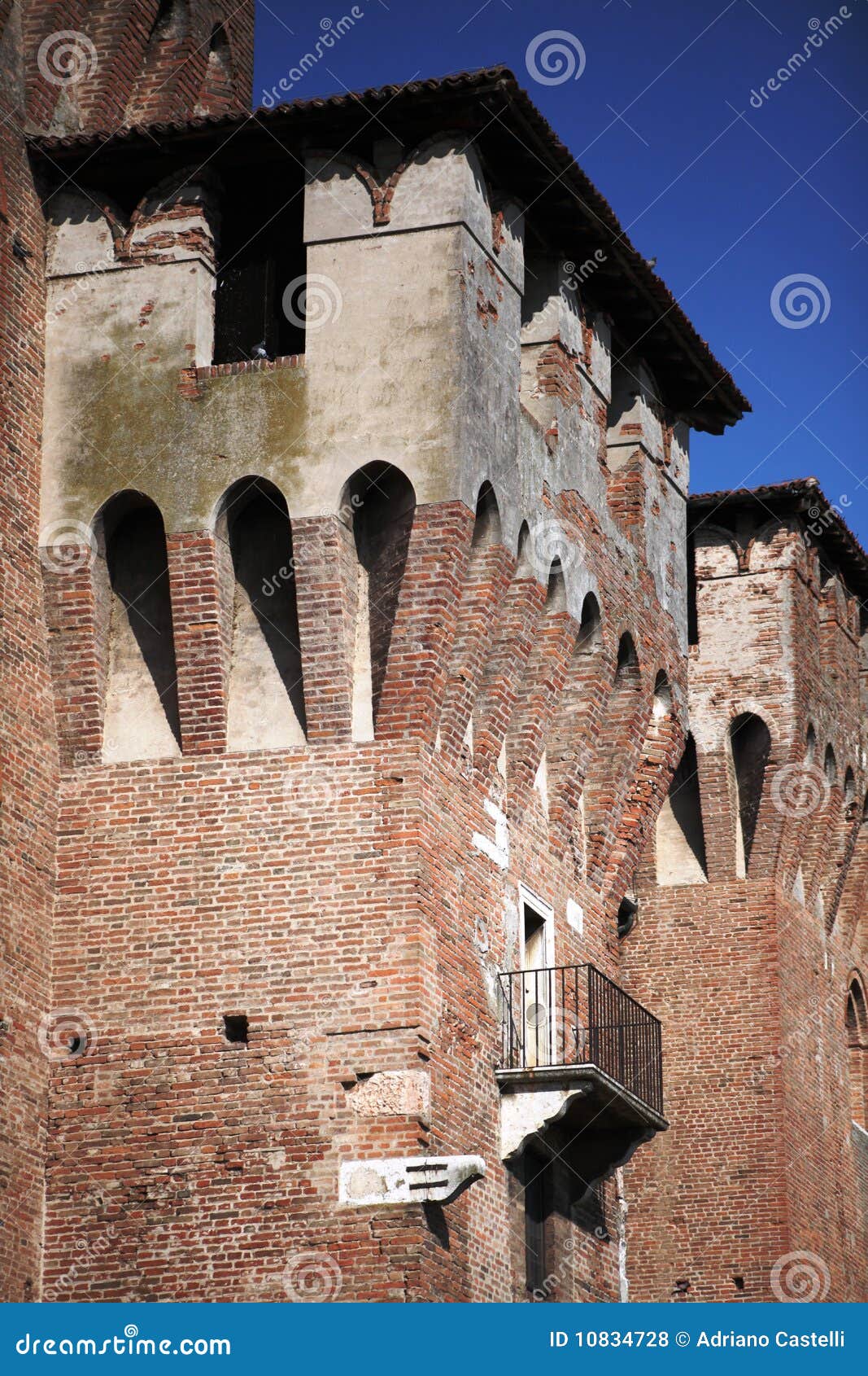 Medieval castle, details stock photo. Image of windows - 10834728
