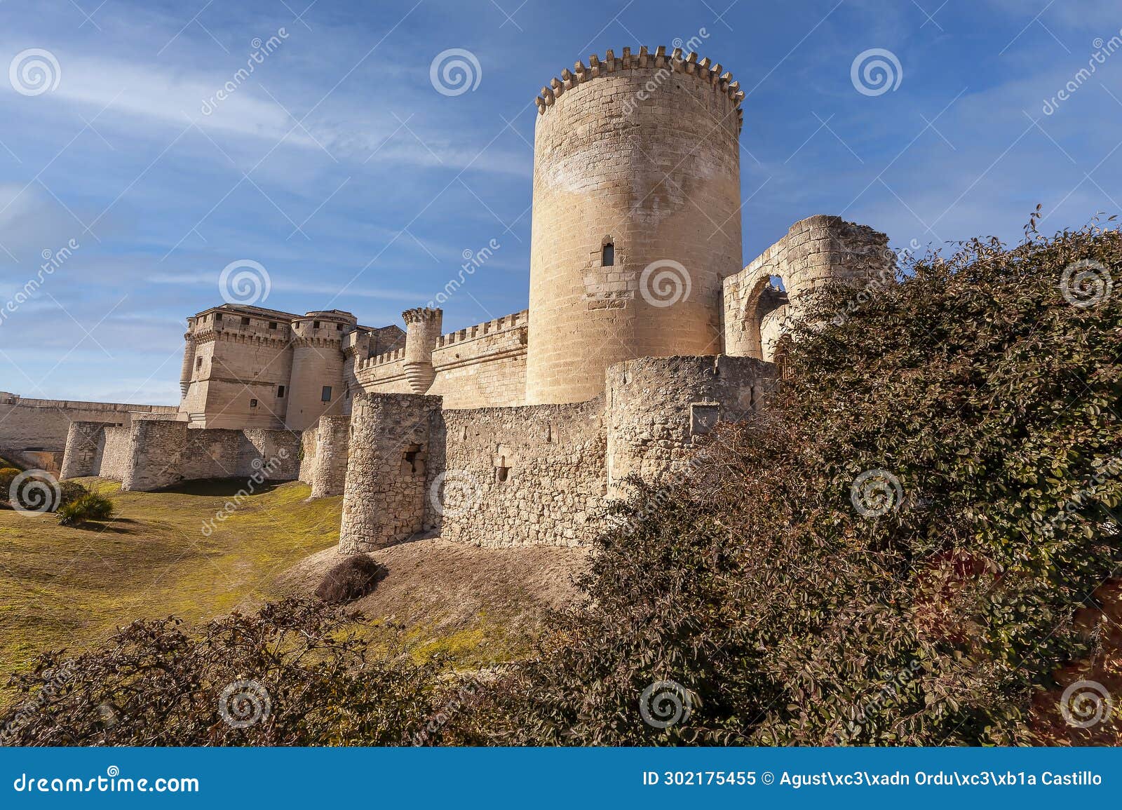 Medieval Castle of the Dukes of Alburquerque or Cuellar - Segovia ...