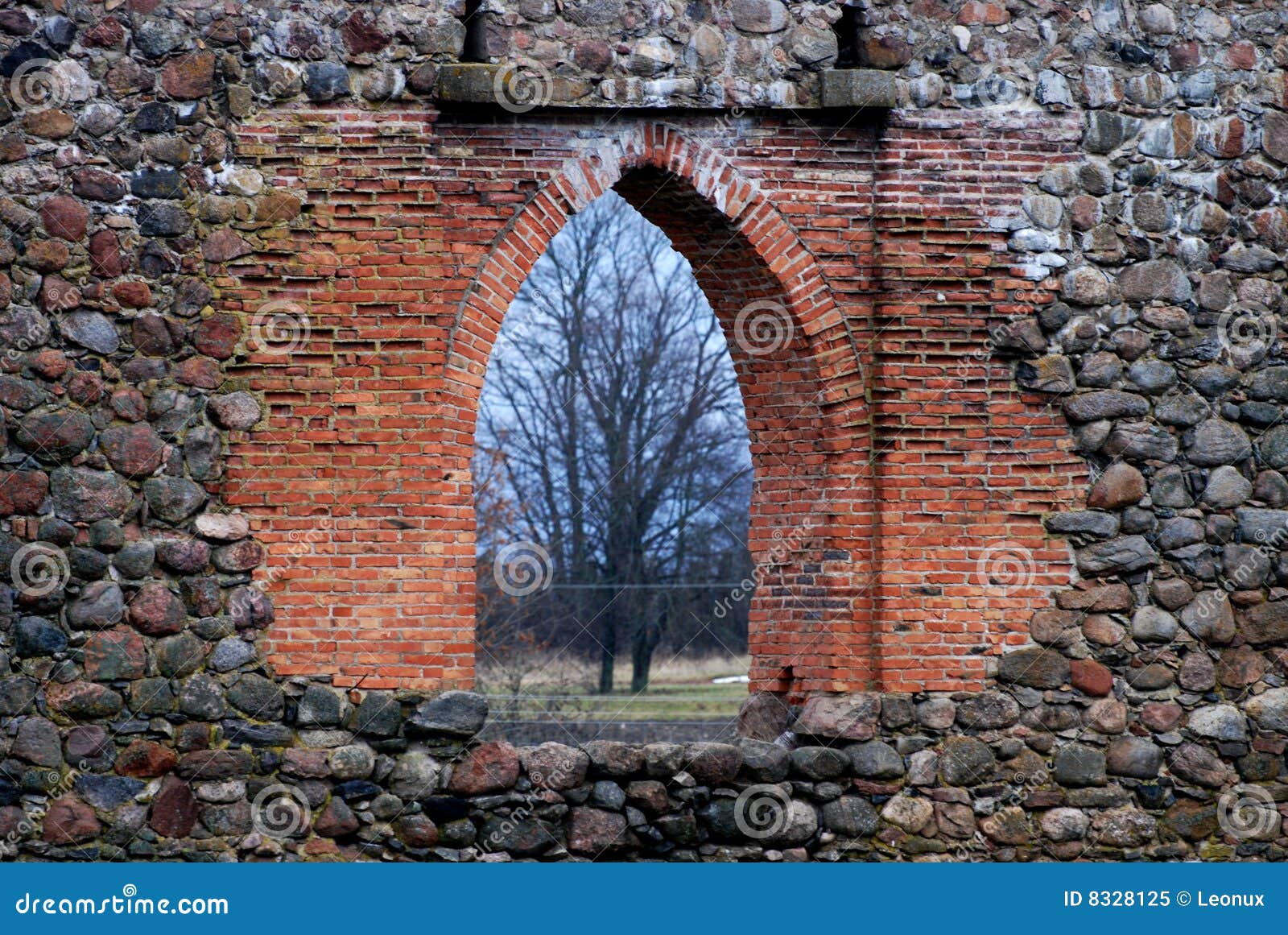 Eastern Europe Country Side Landmark View Orthodox Church And Village ...