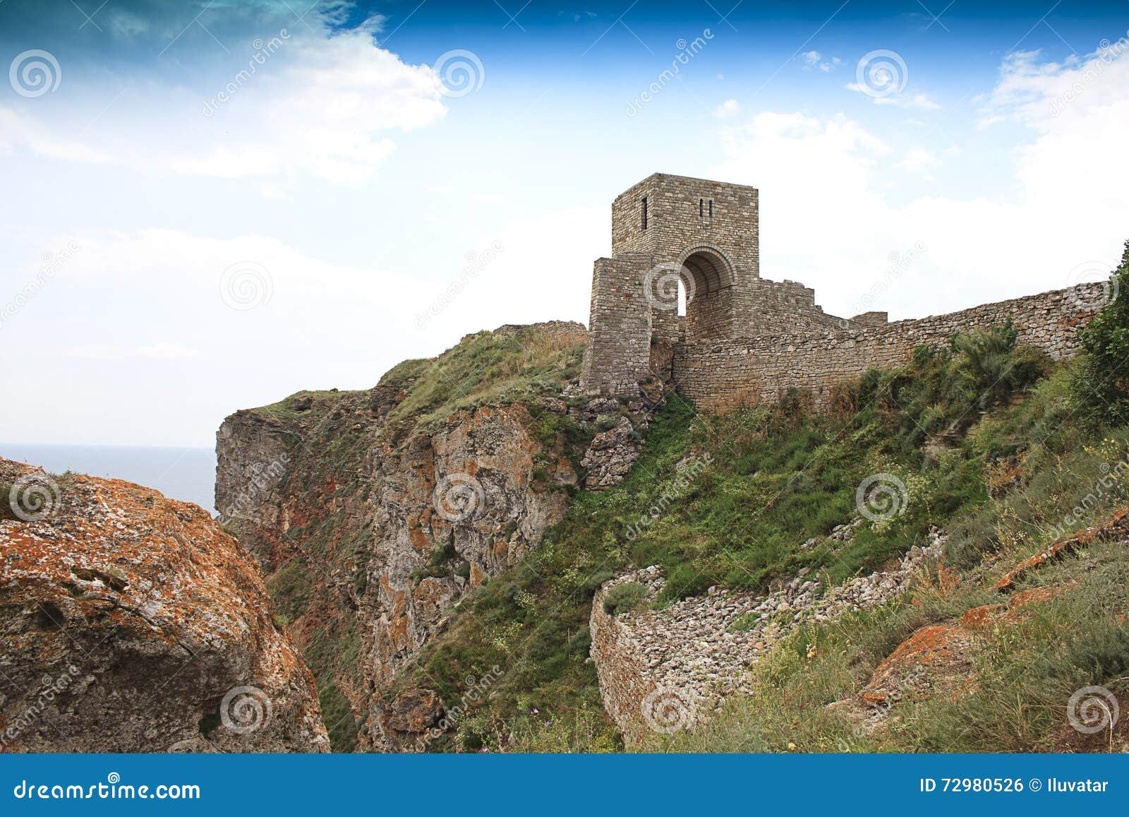 Medieval castle entrance stock photo. Image of high, landmark - 72980526