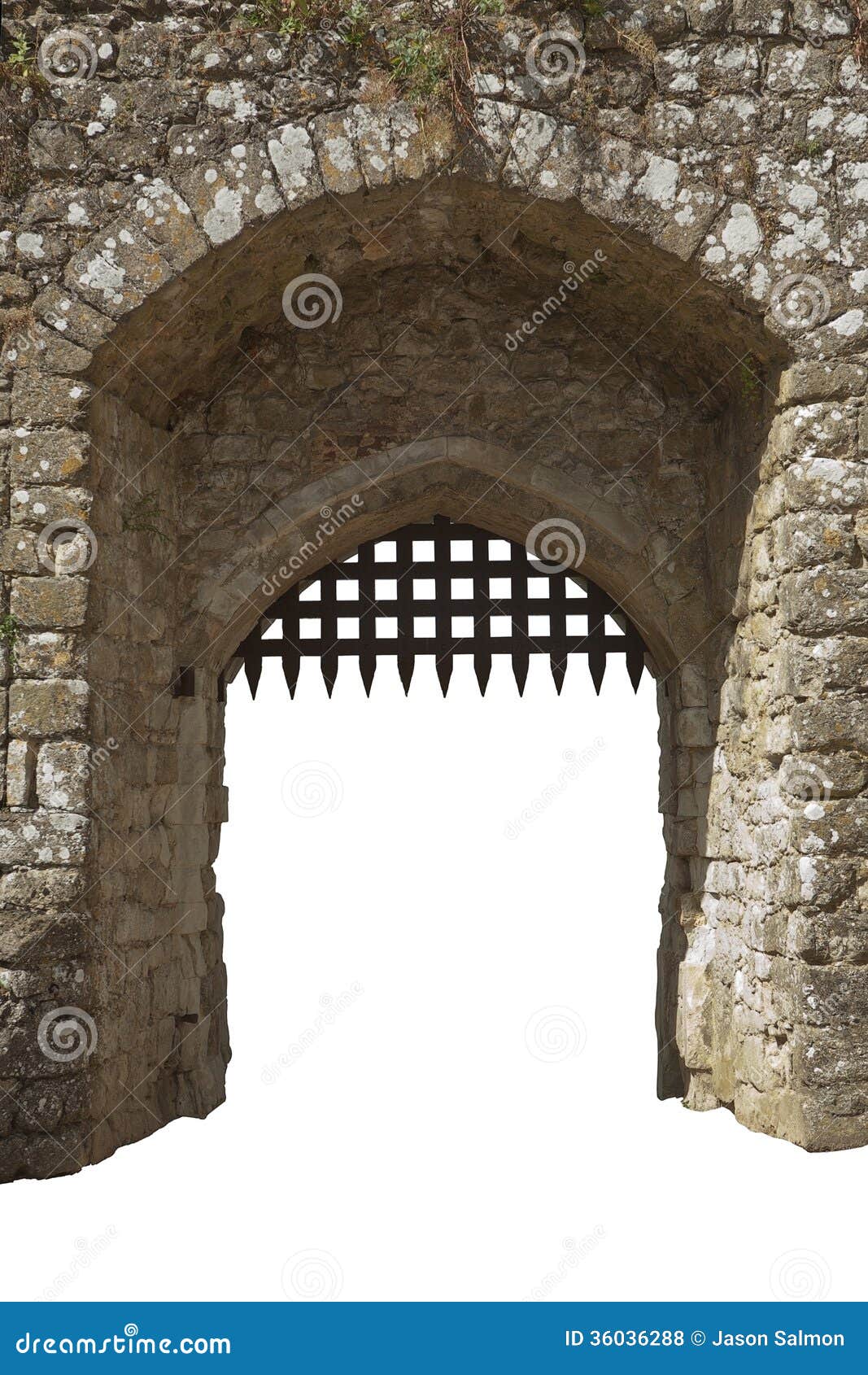 Medieval Castle Gate, England Stock Photo - Image of architecture ...