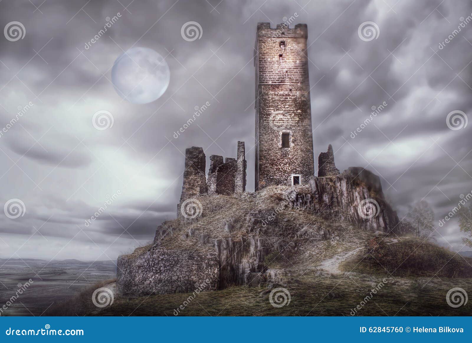 Medieval Castle stock photo. Image of ancient, heritage - 62845760